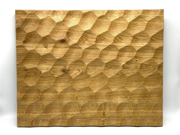 M9 Oak Reeded Panel Reeded Panels Samples | Cronos Design