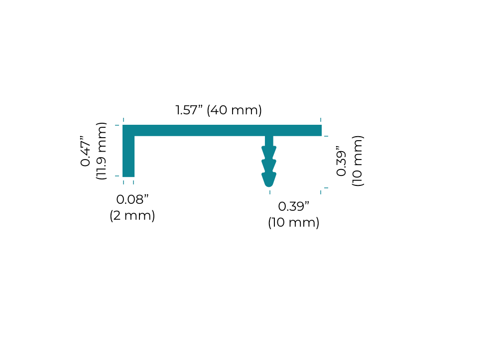 Aluminum Extruded Handles | Cronos Design