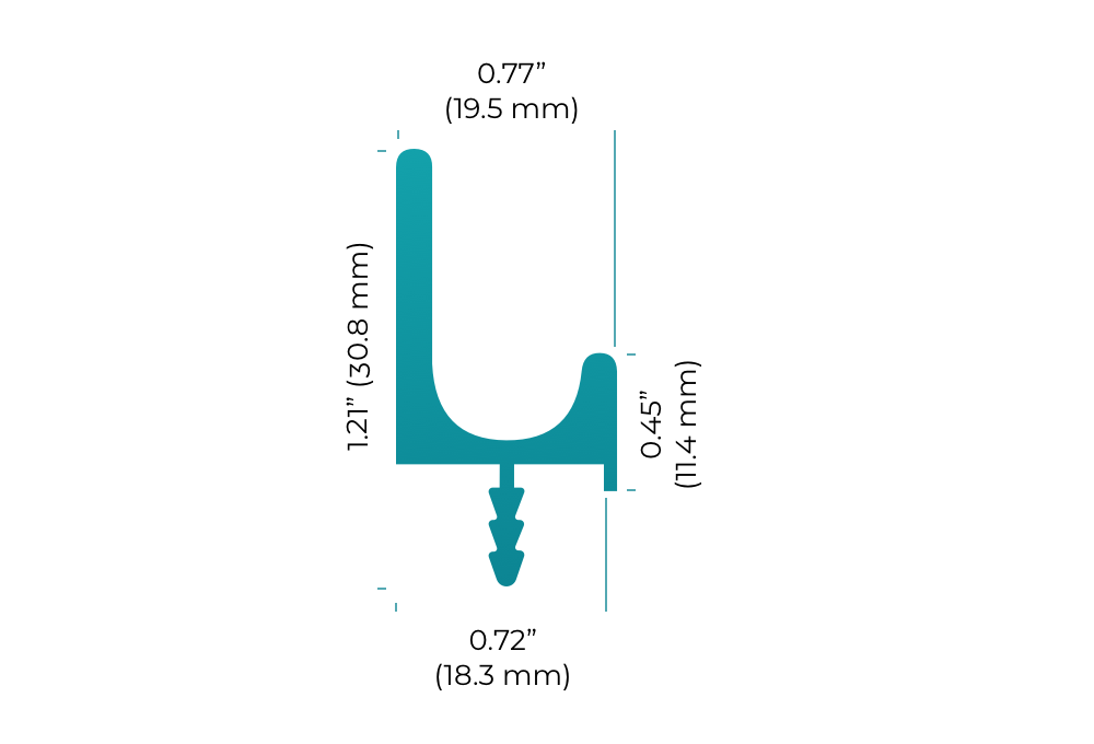 Aluminum Extruded Handles | Cronos Design