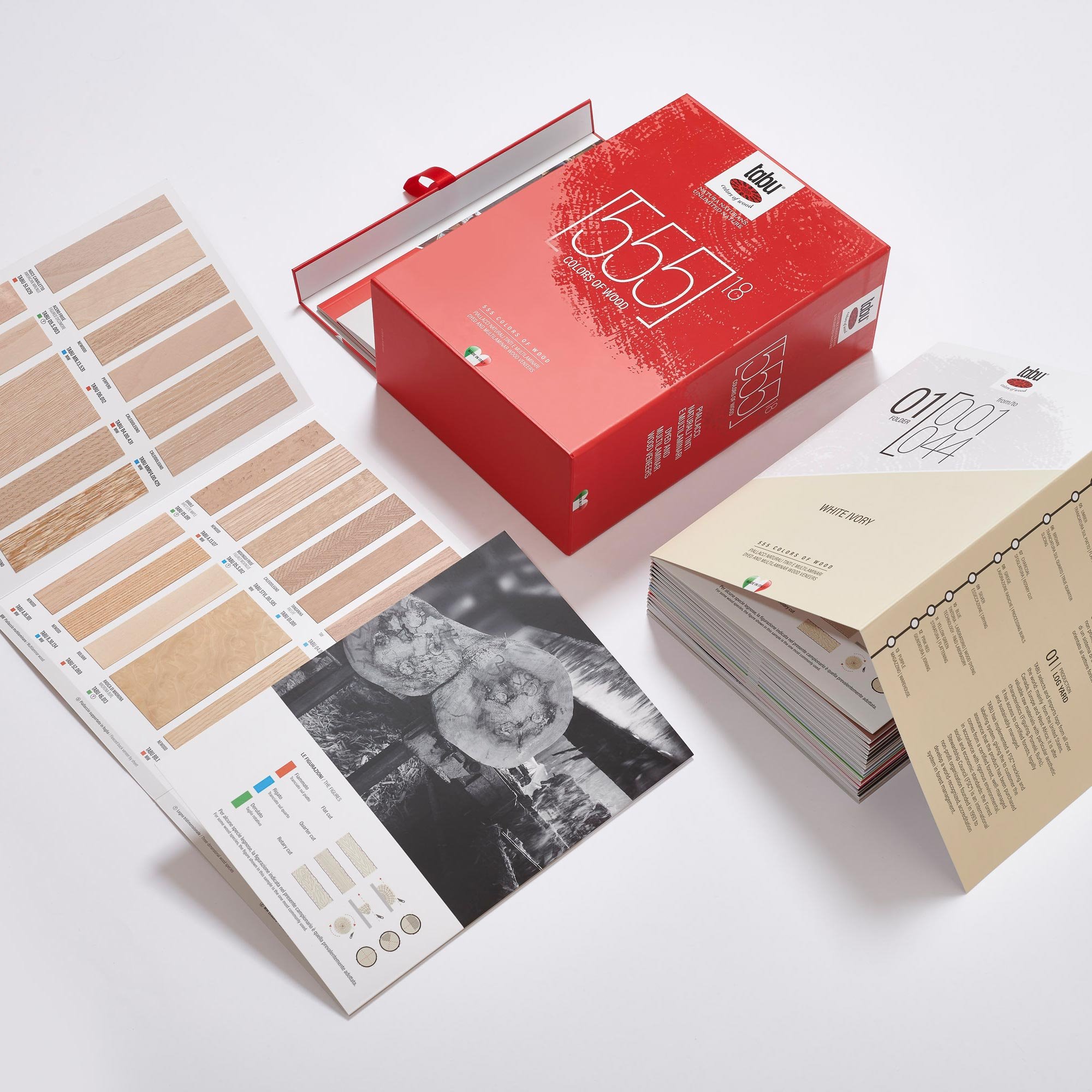 Tabu Veneer Sample Box Veneer samples | Cronos Design