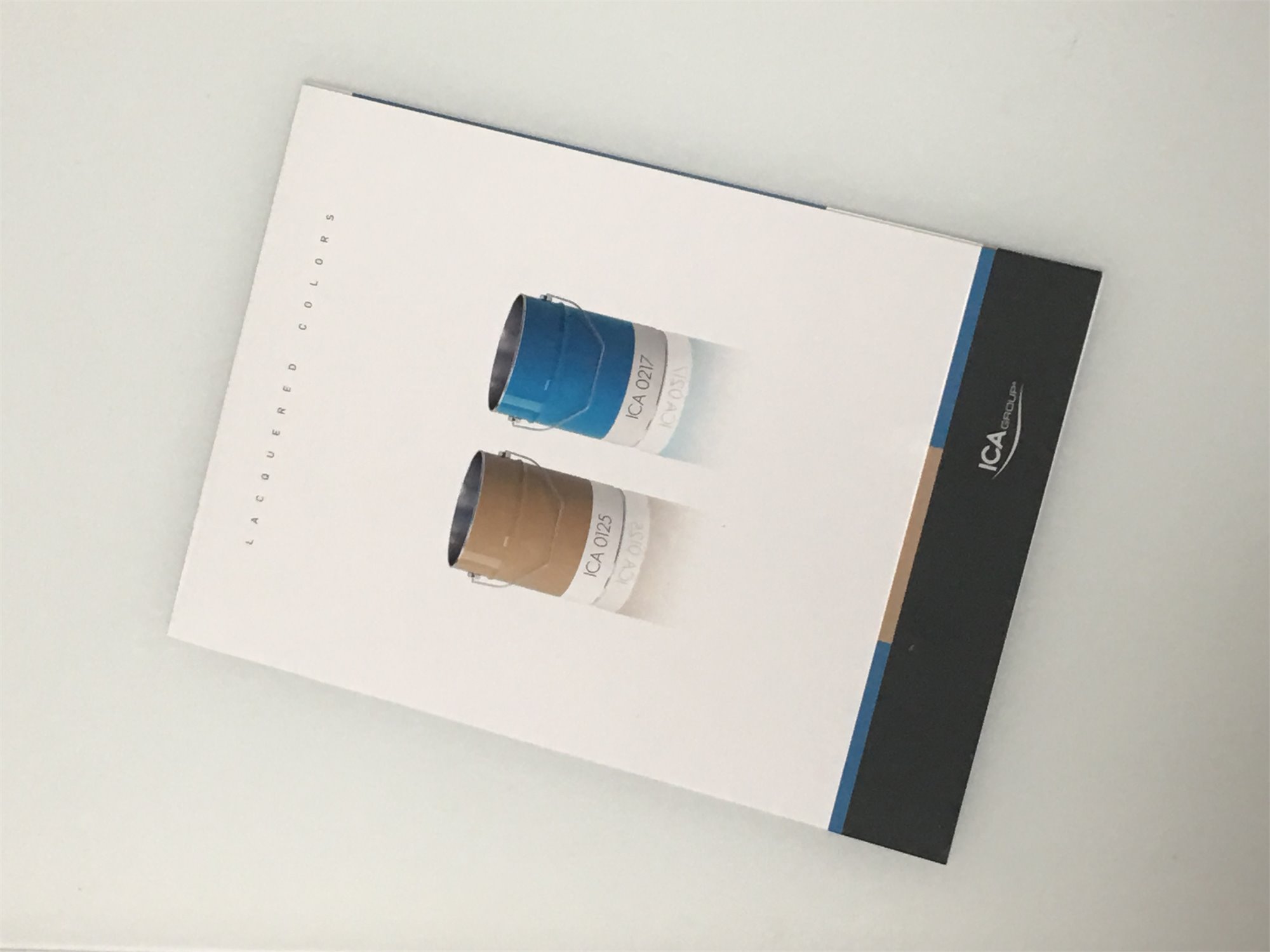 ICA Color Chart Lacquered Samples | Cronos Design