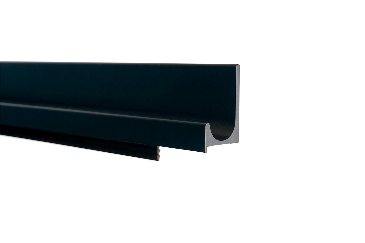 Fano Handle Black Matte Aluminum Extruded Handles | Cronos Design