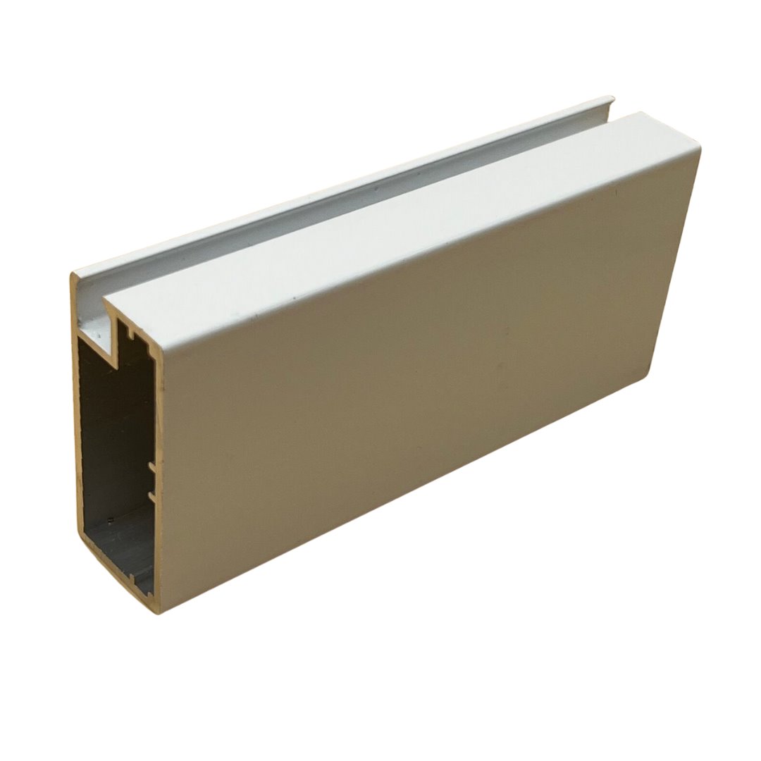 Vivaro Matte White Aluminum Profile Samples | Cronos Design