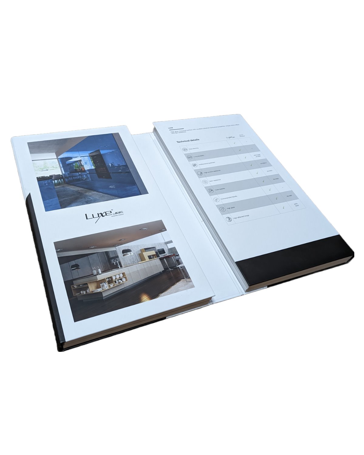 Alvic Luxe Sample Book Acrylic Samples | Cronos Design